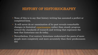 Historiography | PPTX