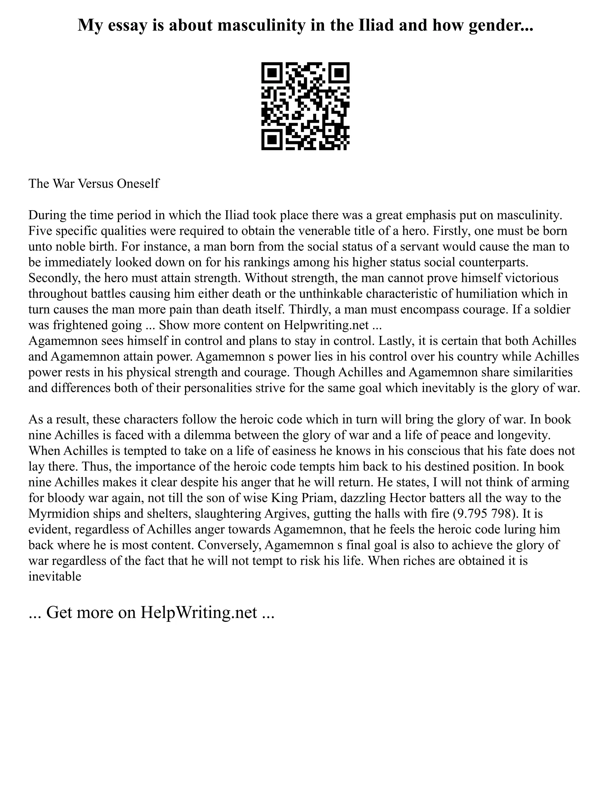 Historiography Example. Historiography Examples | PDF