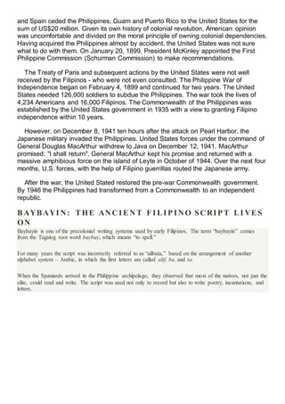 Historiography of the philippines | DOCX