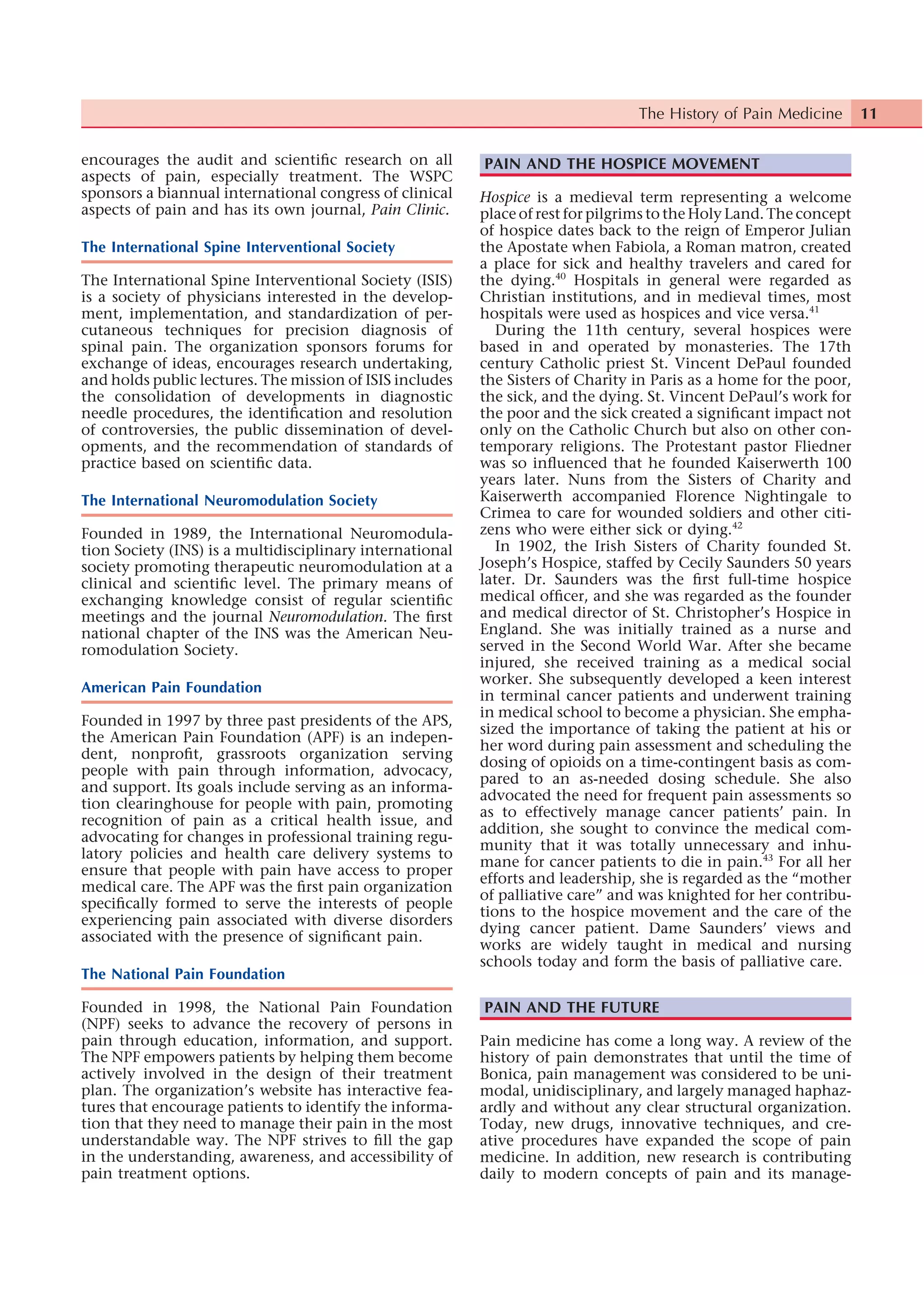 The History of Pain Medicine | PDF
