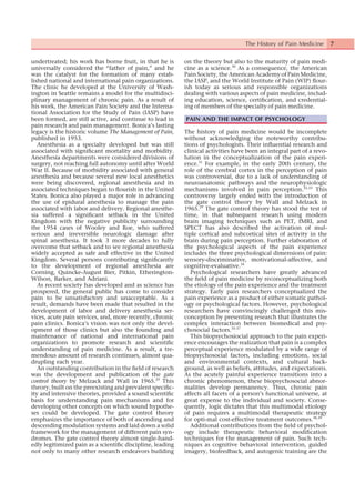 The History of Pain Medicine | PDF