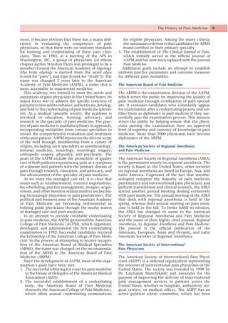 The History of Pain Medicine | PDF
