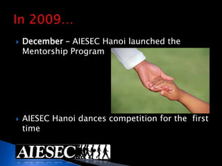 AIESEC Hanoi history | PPTX