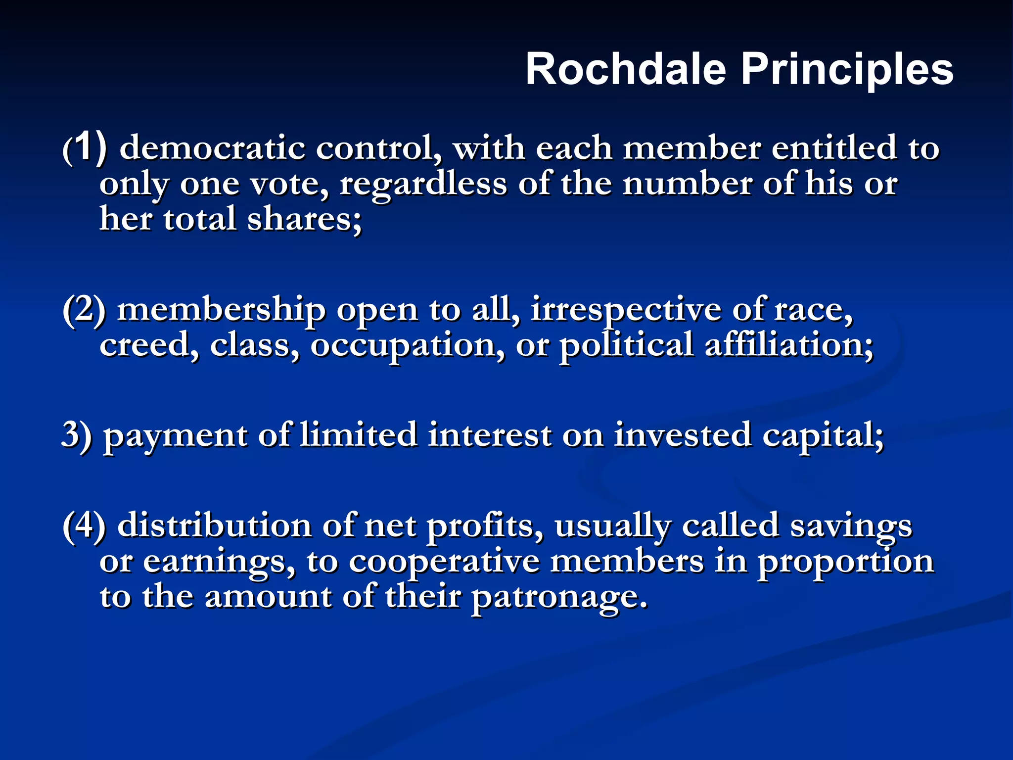 History of the Cooperative Movement | PPT