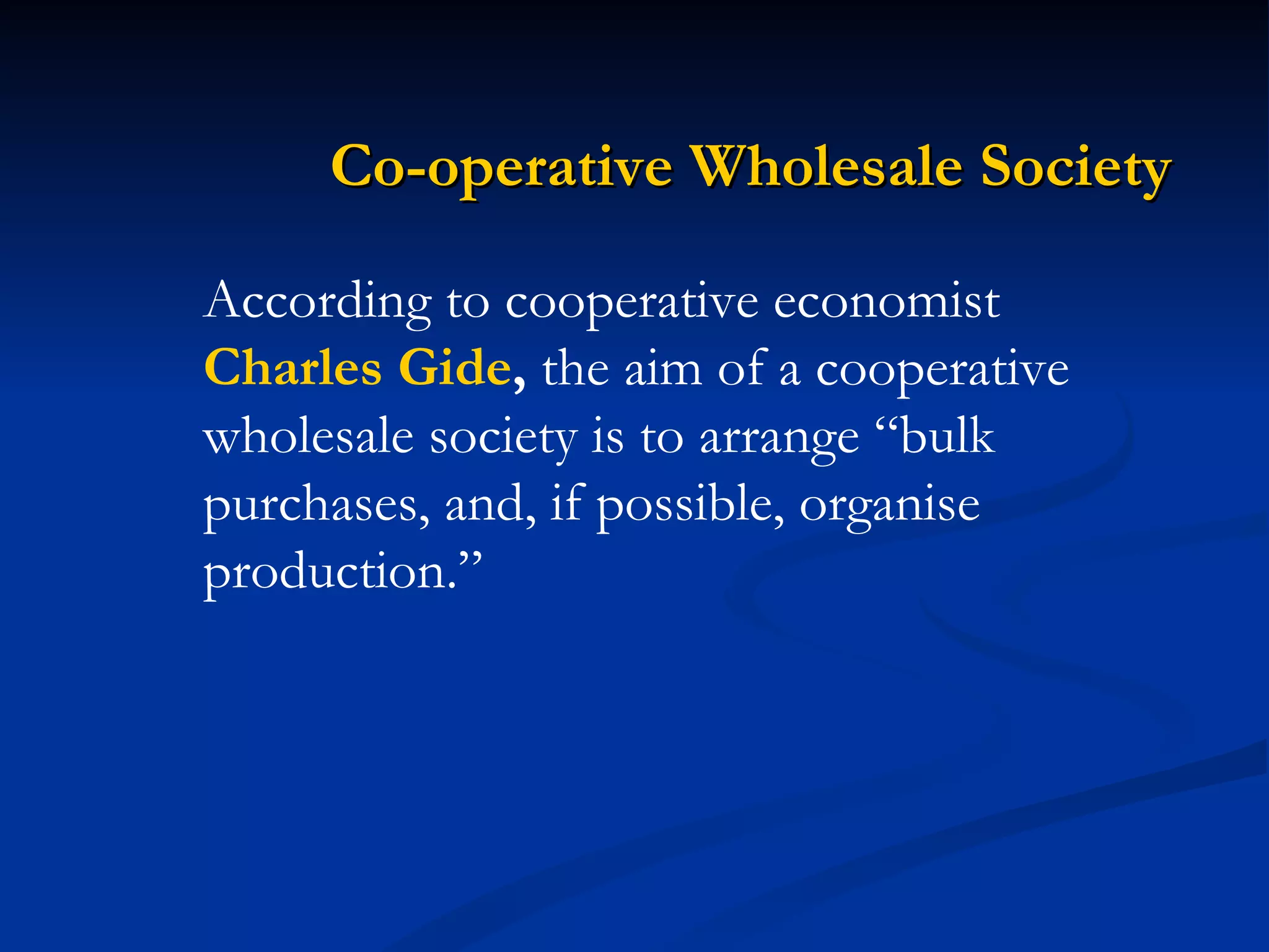 History of the Cooperative Movement | PPT
