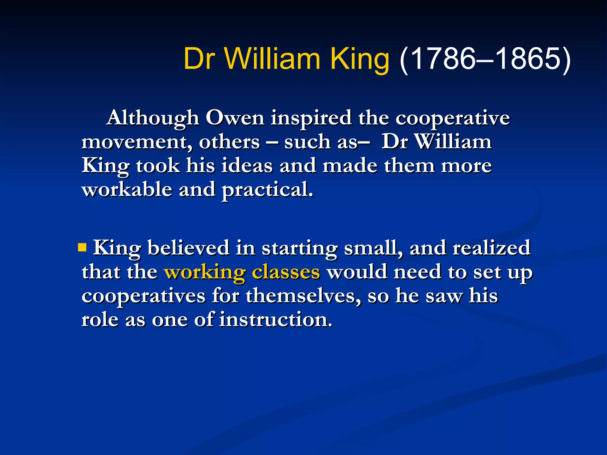 History of the Cooperative Movement | PPT