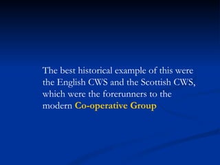 History of the Cooperative Movement | PPT