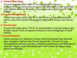 History of sriwijaya | PPTX