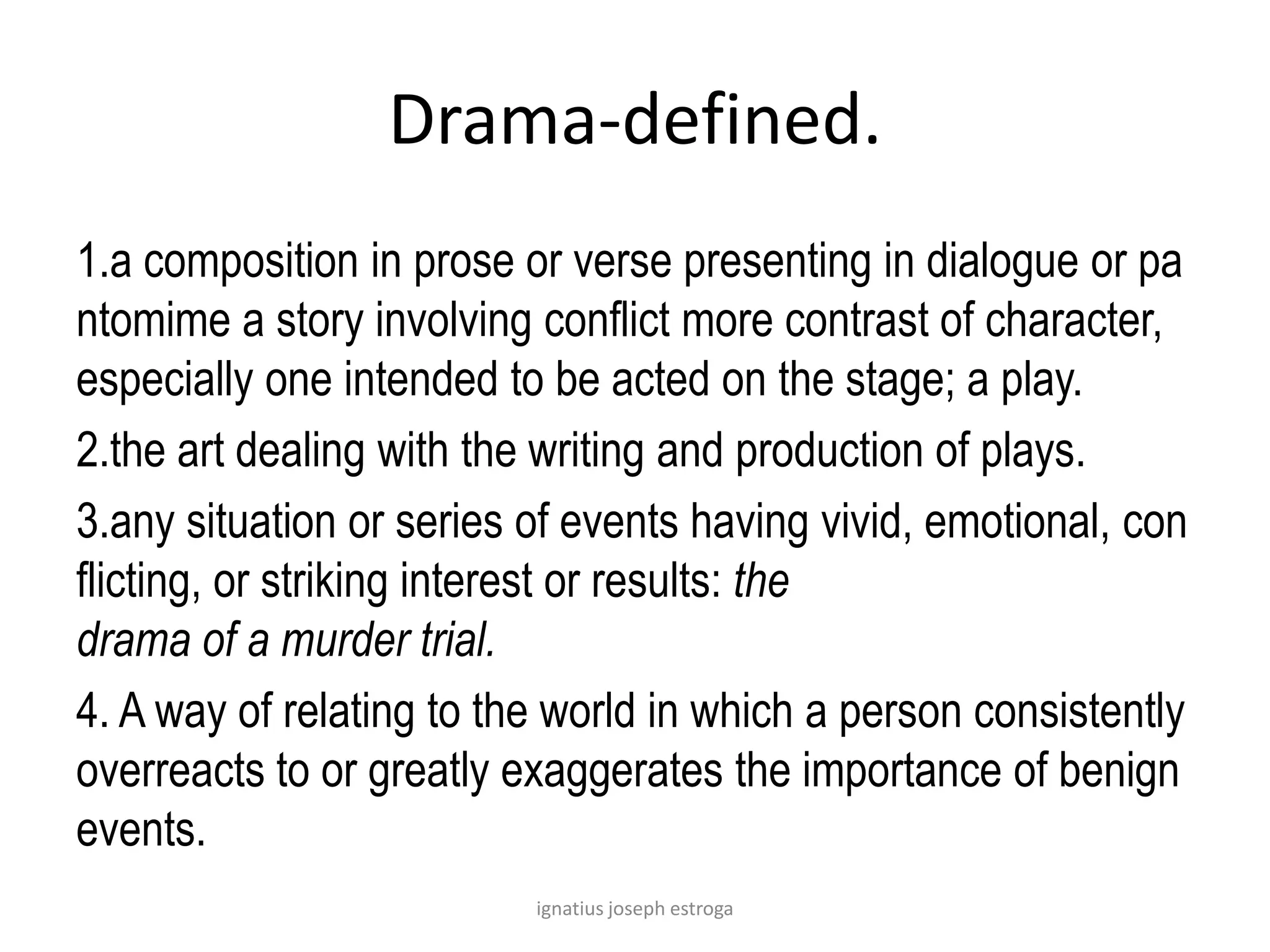 History of Drama | PPTX