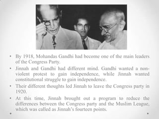 Muhammad Ali Jinnah Profile | PPTX