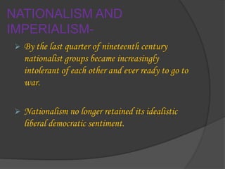 The rise of nationalism in Europe | PPT