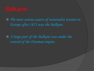The rise of nationalism in Europe | PPTX