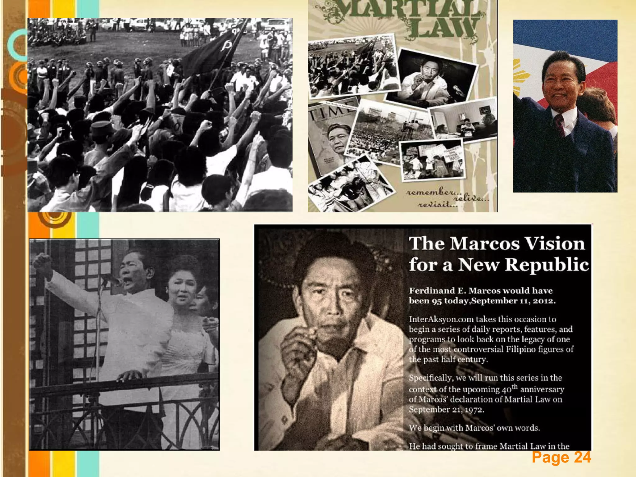 Marcos Regime in the Philippines - Martial Law | PPT