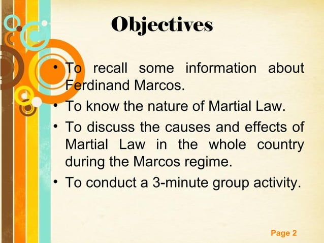 Marcos Regime in the Philippines - Martial Law | PPT | Political Issues ...