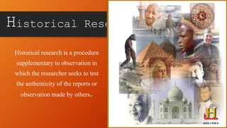 Historical Research Part 1 | PPTX