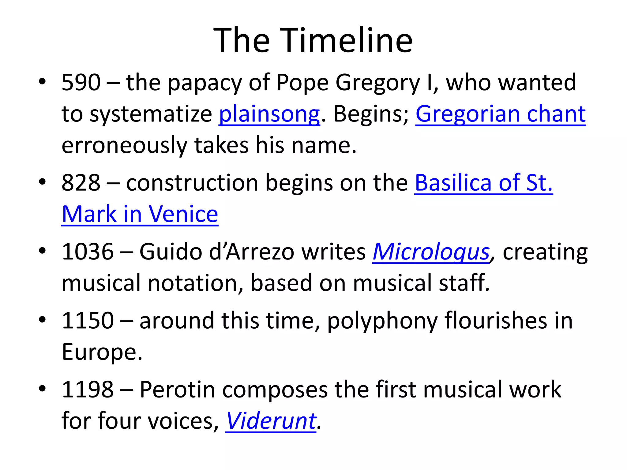 History Of Music | PPTX | Classical Music | Music