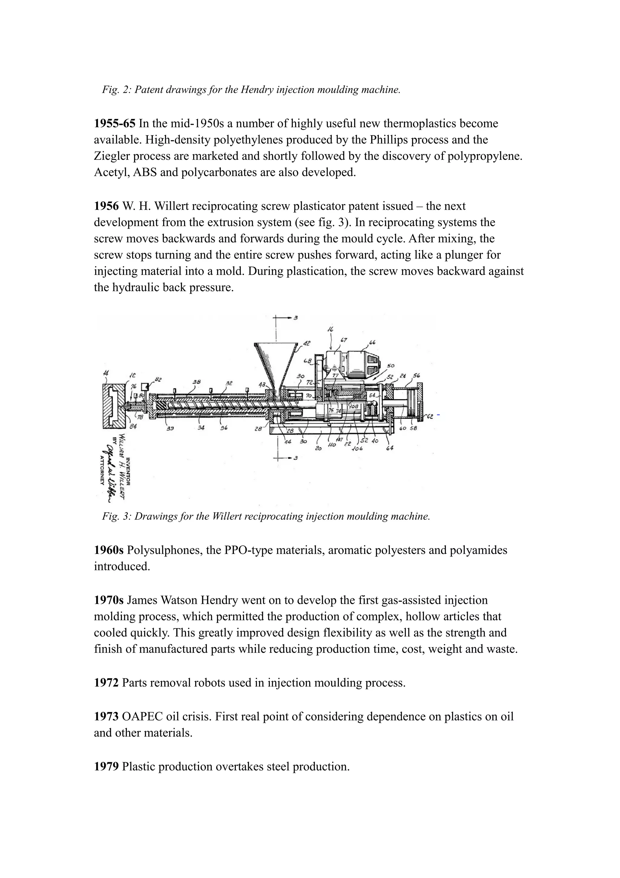 Injection Moulding History & Facts | DOC
