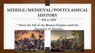 Ages of History | PPTX