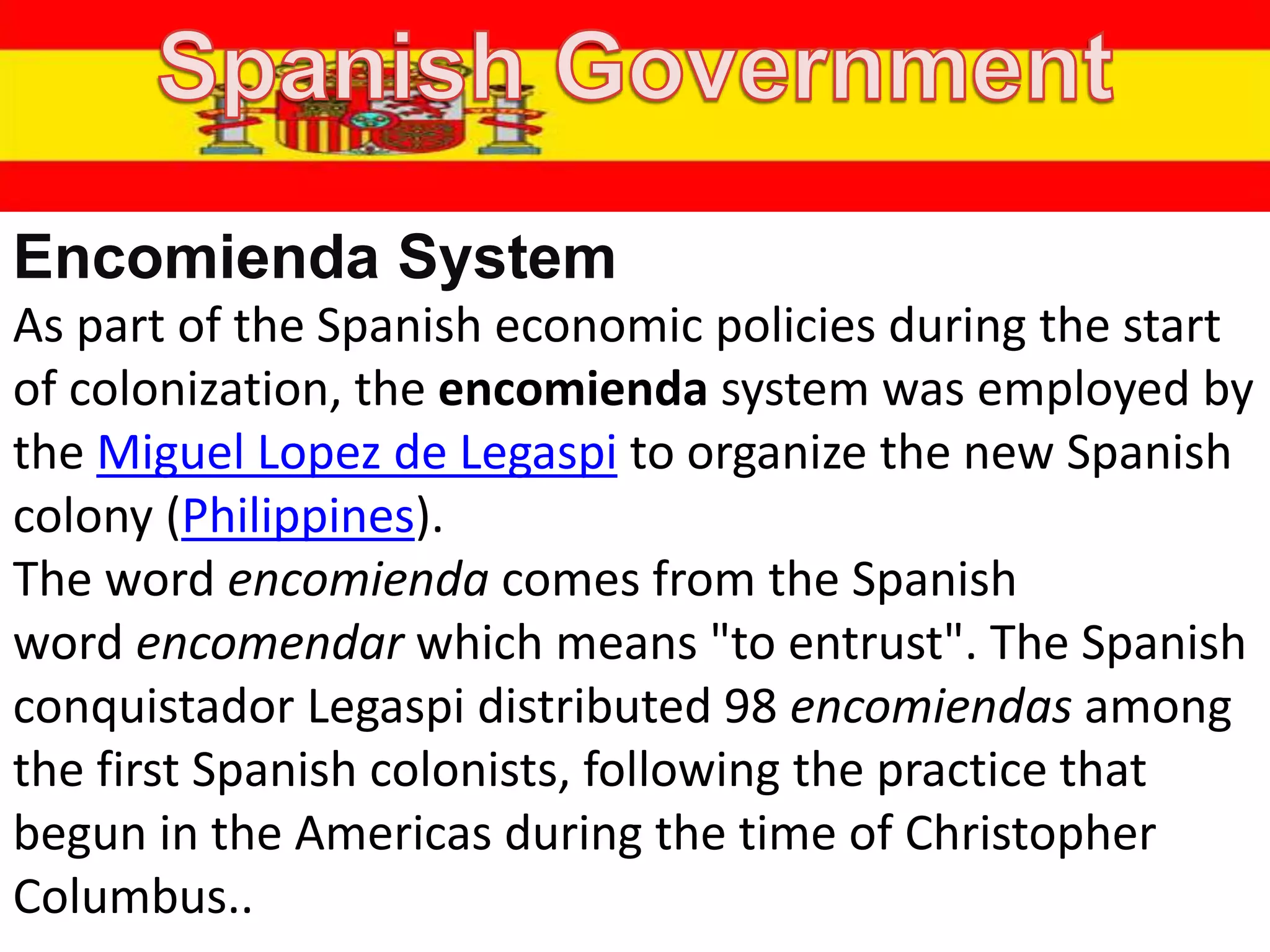 The Spanish Period Philippine History | PPTX