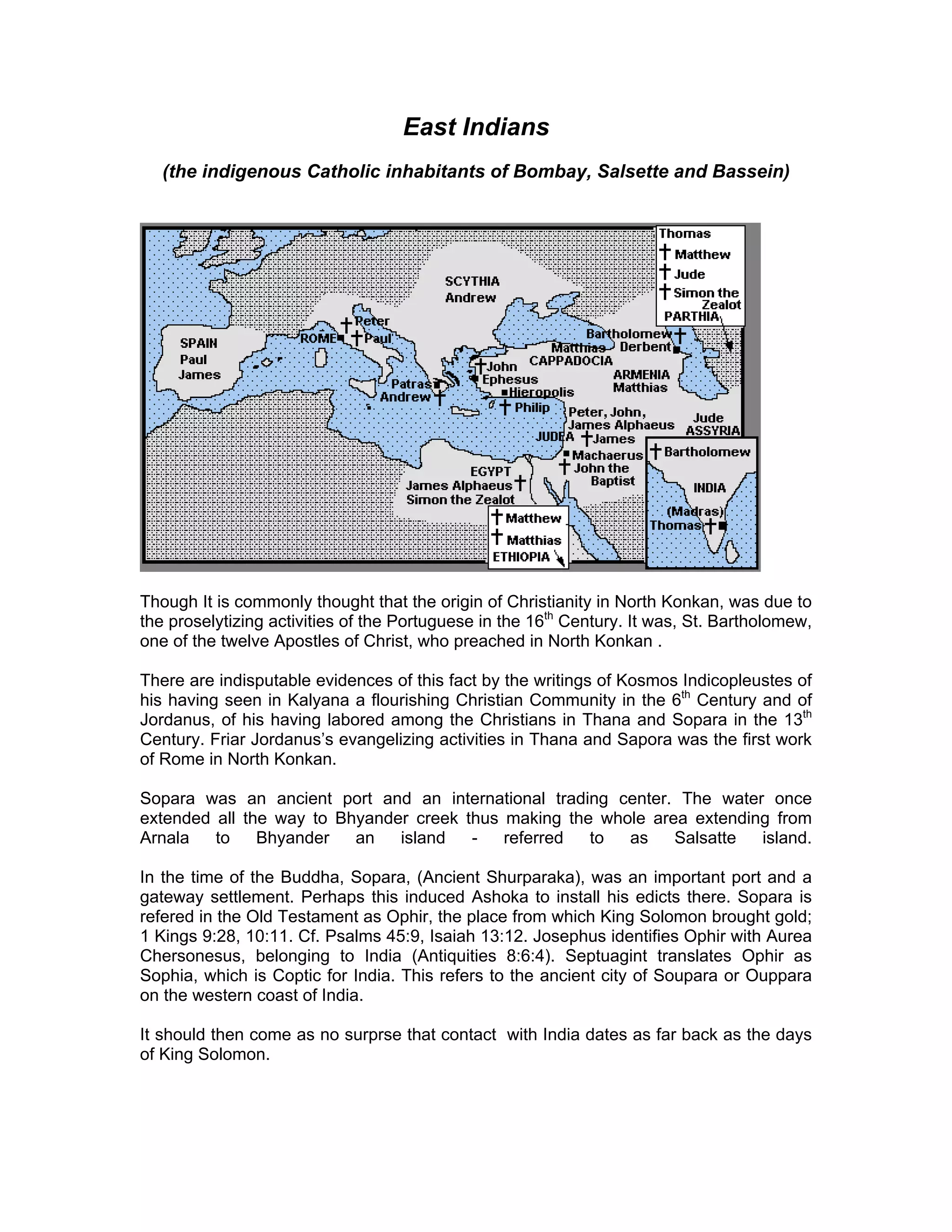 History of the East Indian Culture | PDF