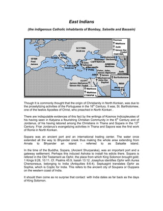 History of the East Indian Culture | PDF