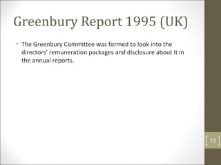 History of Corporate Governance | PPT