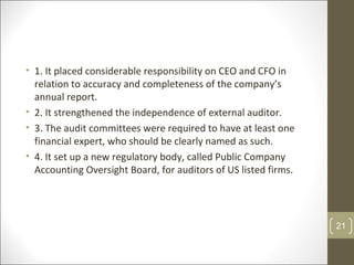 History of Corporate Governance | PPT