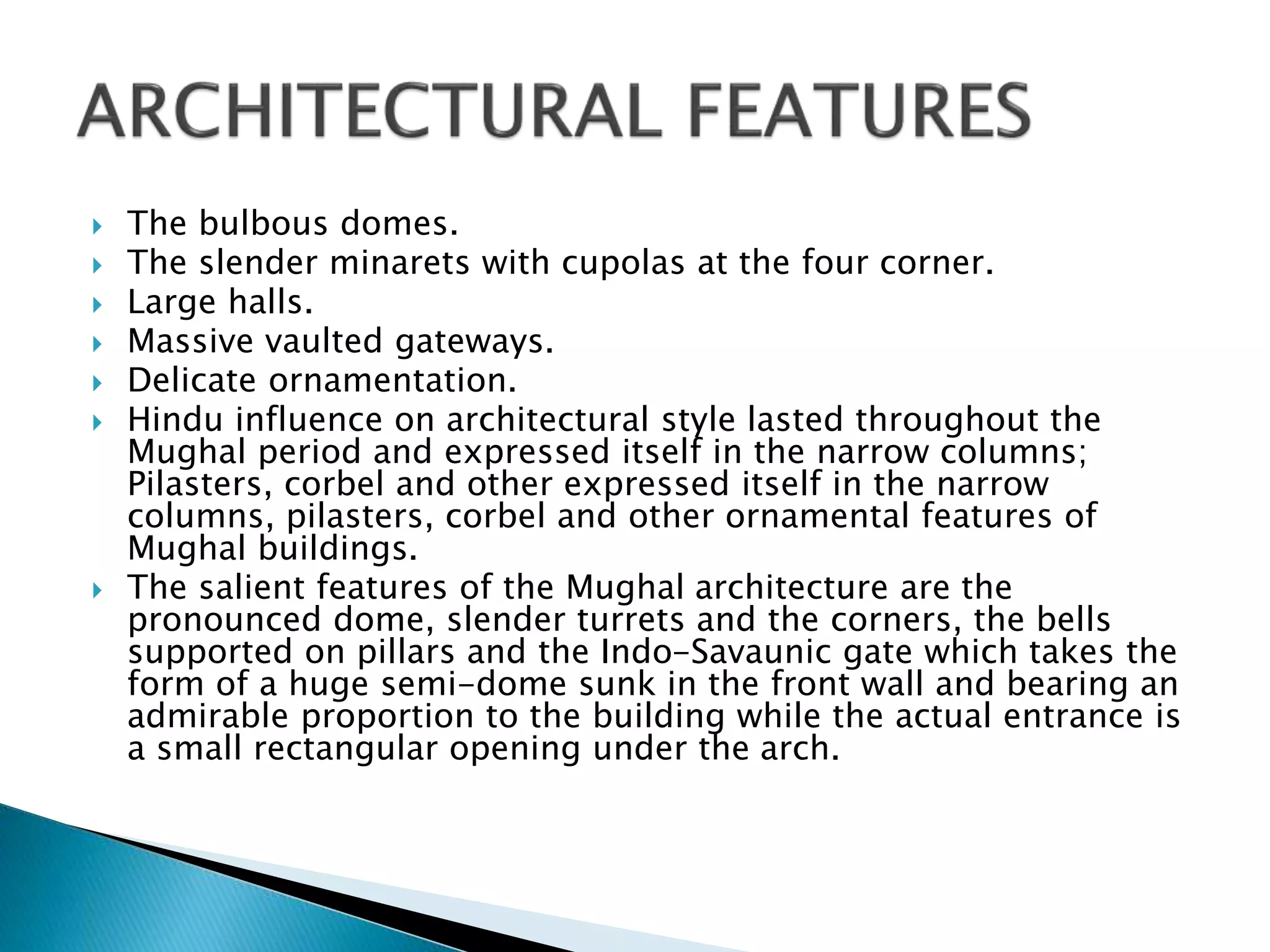Mughal architectural history | PPTX