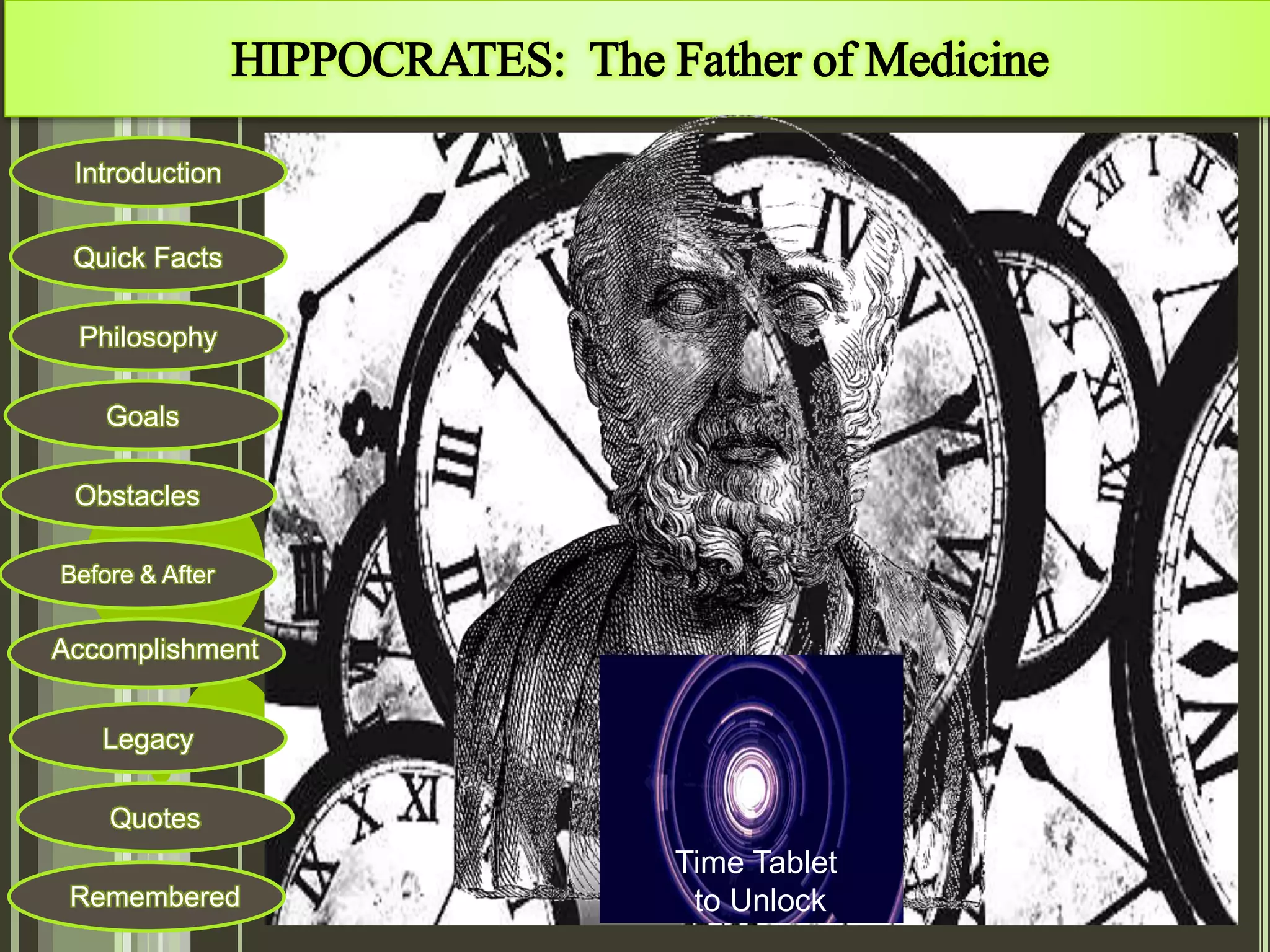 Hippocrates ( with Activity and Quiz) | PPTX