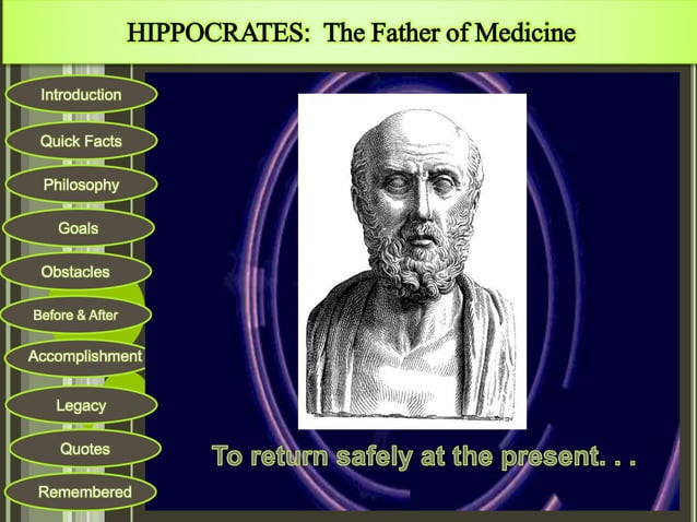 Hippocrates ( with Activity and Quiz) | PPTX