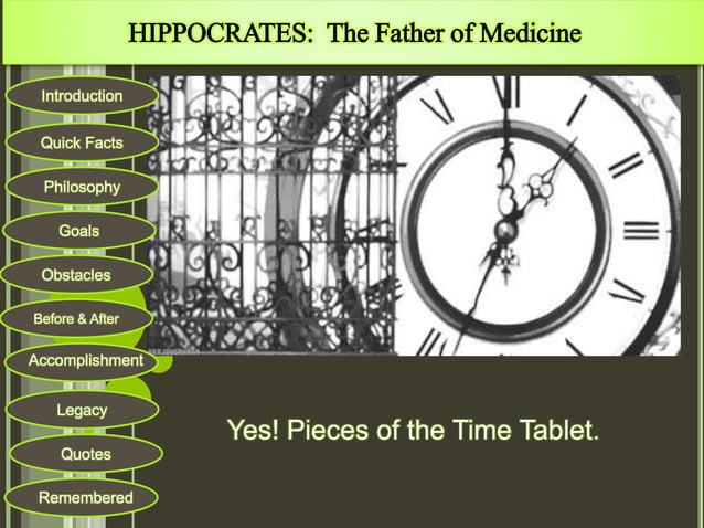 Hippocrates ( with Activity and Quiz) | PPTX
