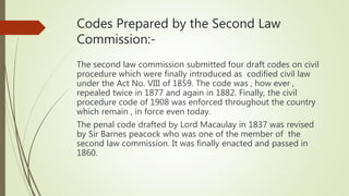 second law comission | PPT