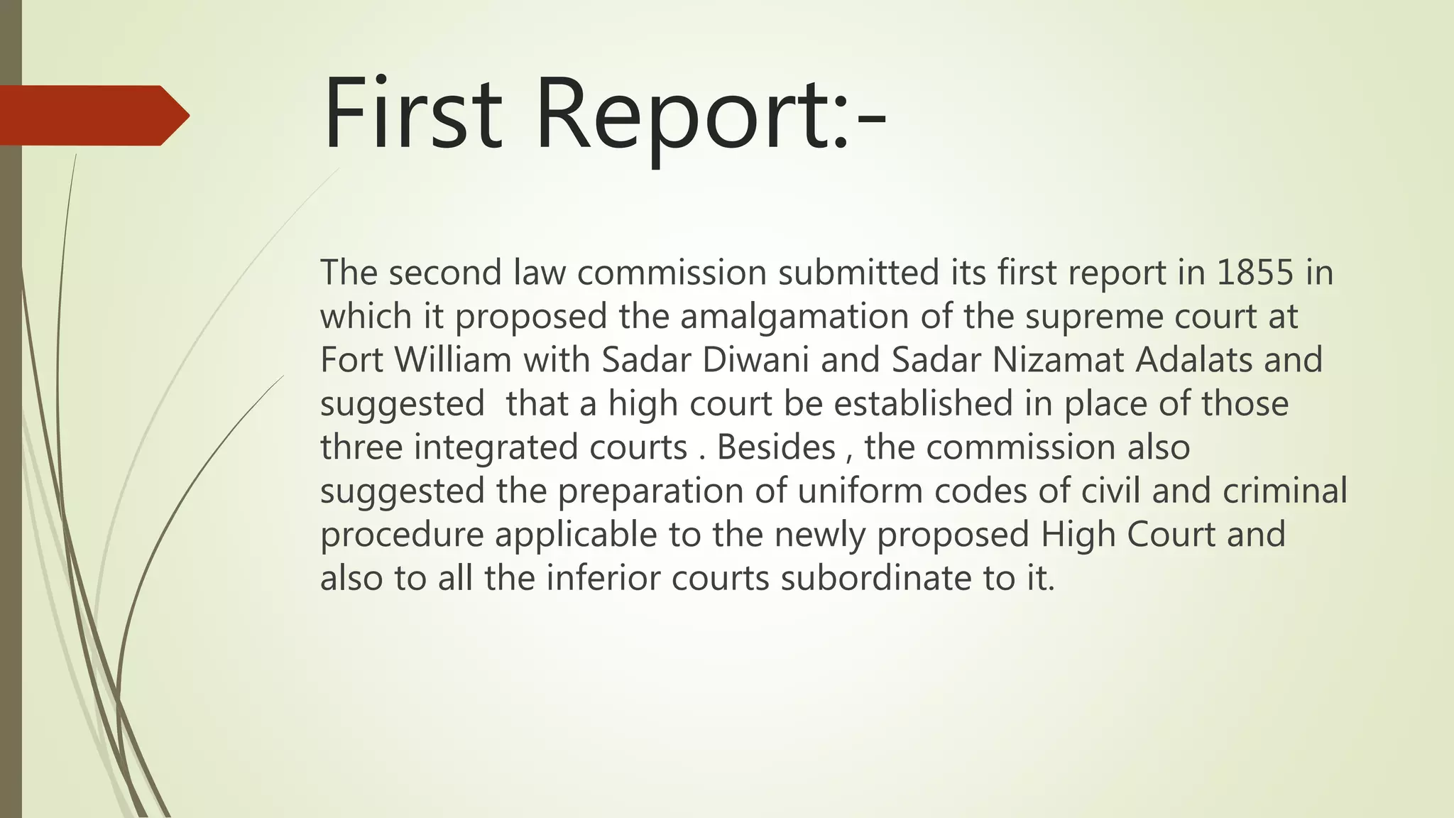 second law comission | PPTX