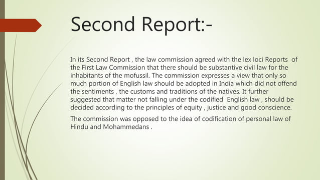 second law comission | PPTX