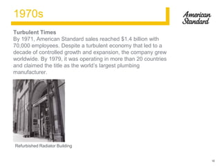 American Standard Company History | PDF
