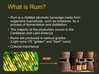 rum in history and today & effects | PPTX