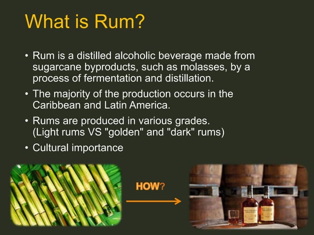 rum in history and today & effects | PPT