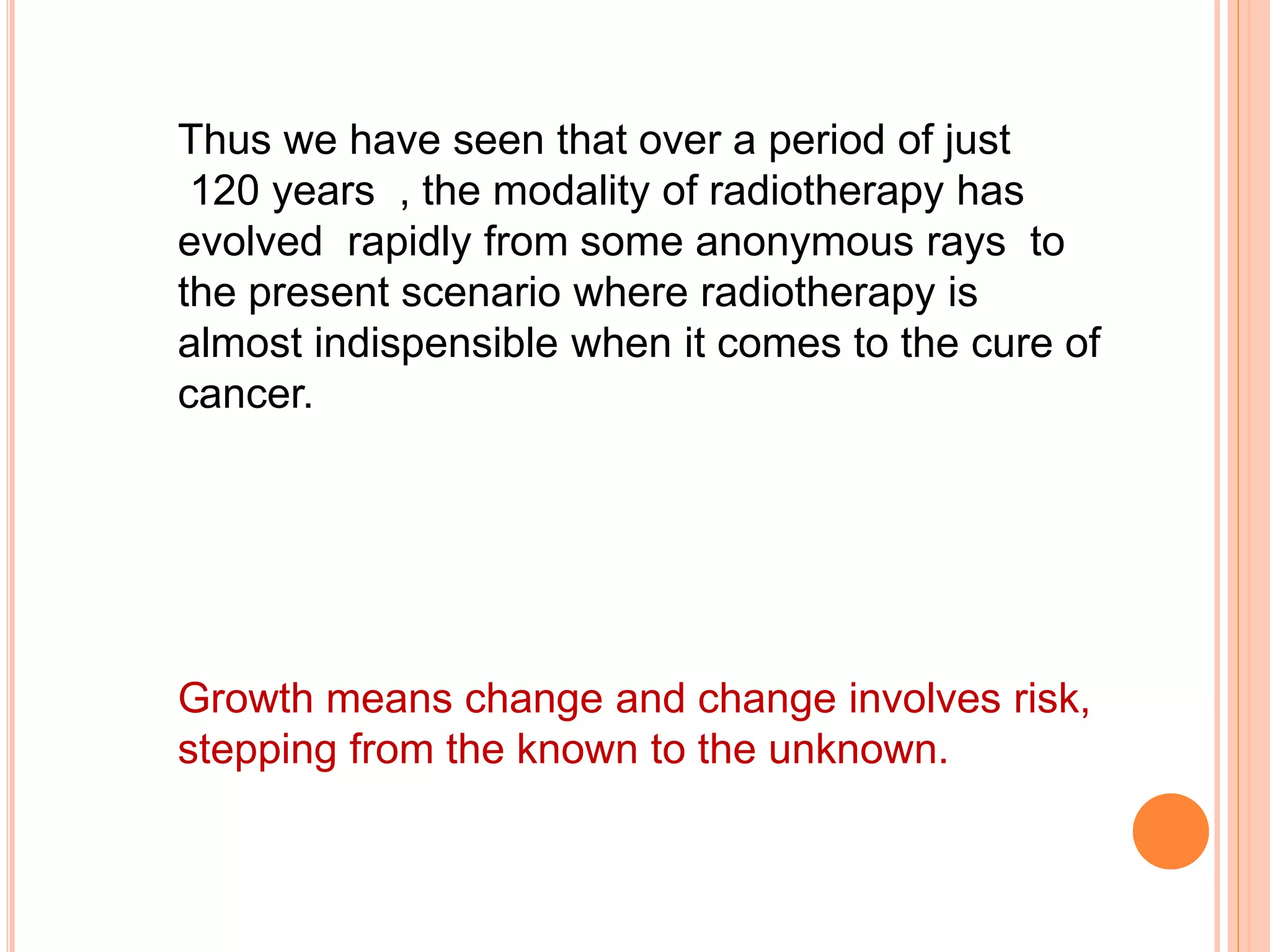 History of Radiotherapy | PPTX