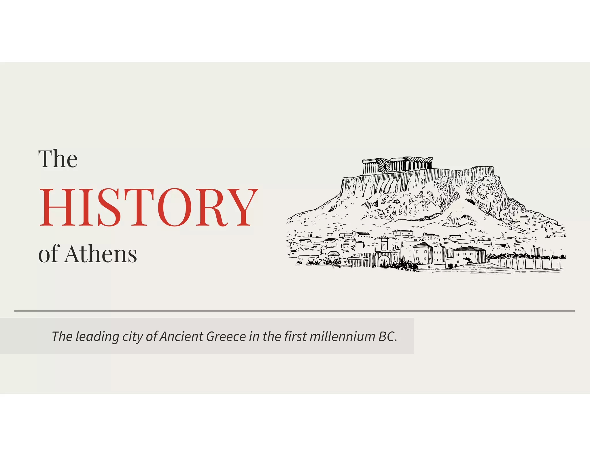 The History of Athens | PDF
