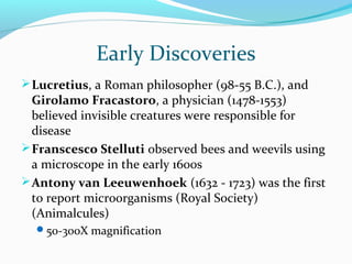 History of Microbiology | PPT