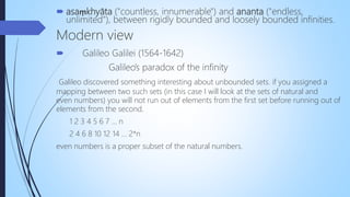 History of infinity | PPTX