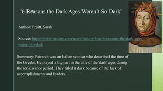 The Greek Dark Ages | PPTX