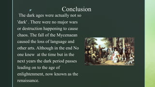 The Greek Dark Ages | PPTX