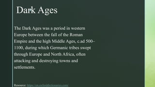 The Greek Dark Ages | PPTX