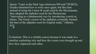 The Greek Dark Ages | PPTX