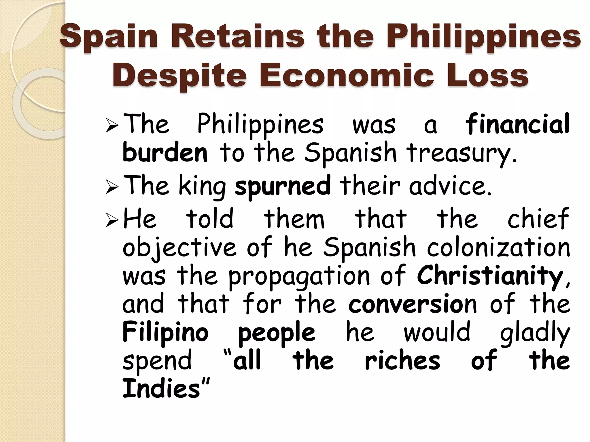 History : THE SPANISH COLONIAL SYSTEM | PPTX