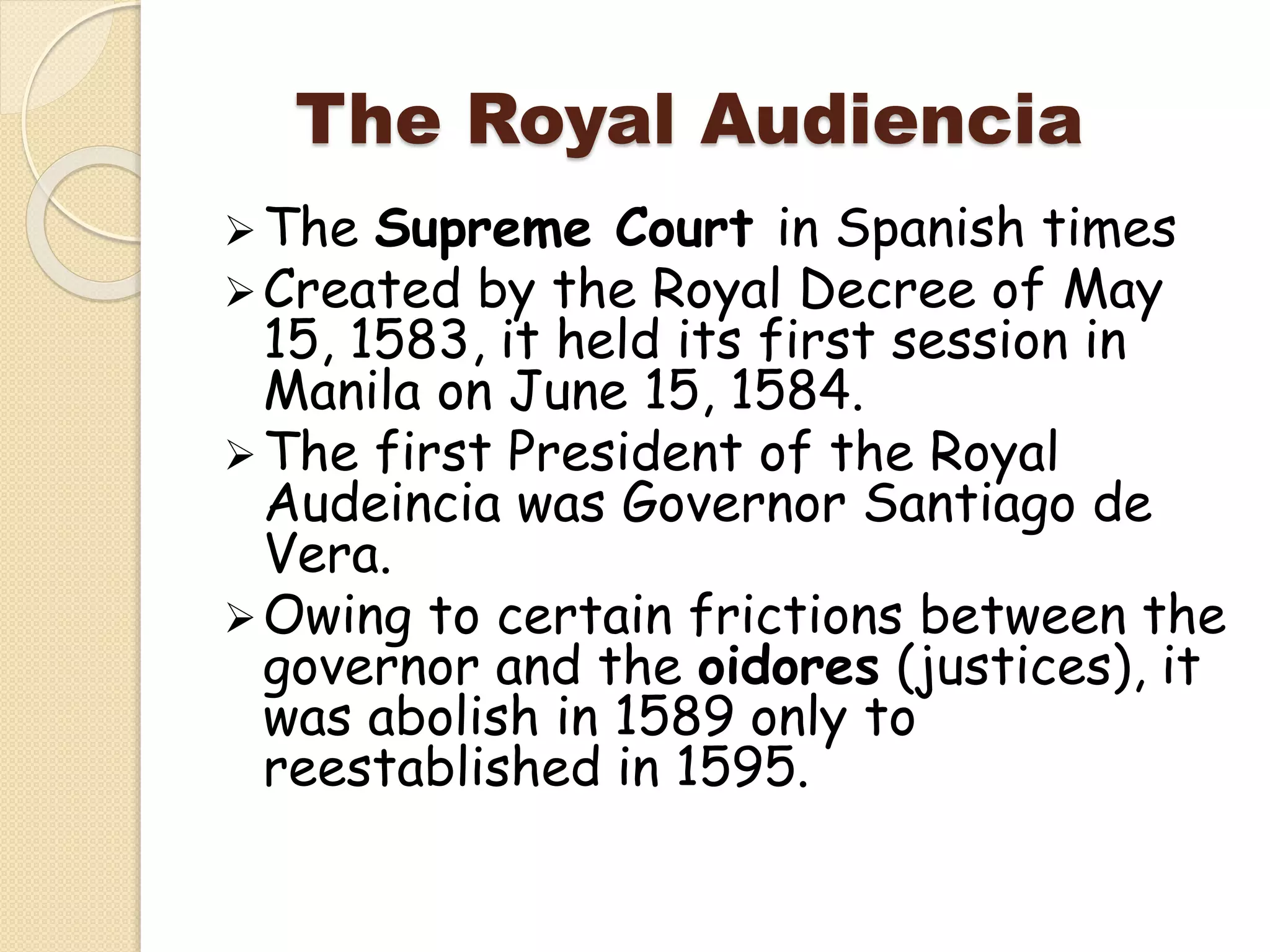 History : THE SPANISH COLONIAL SYSTEM | PPTX