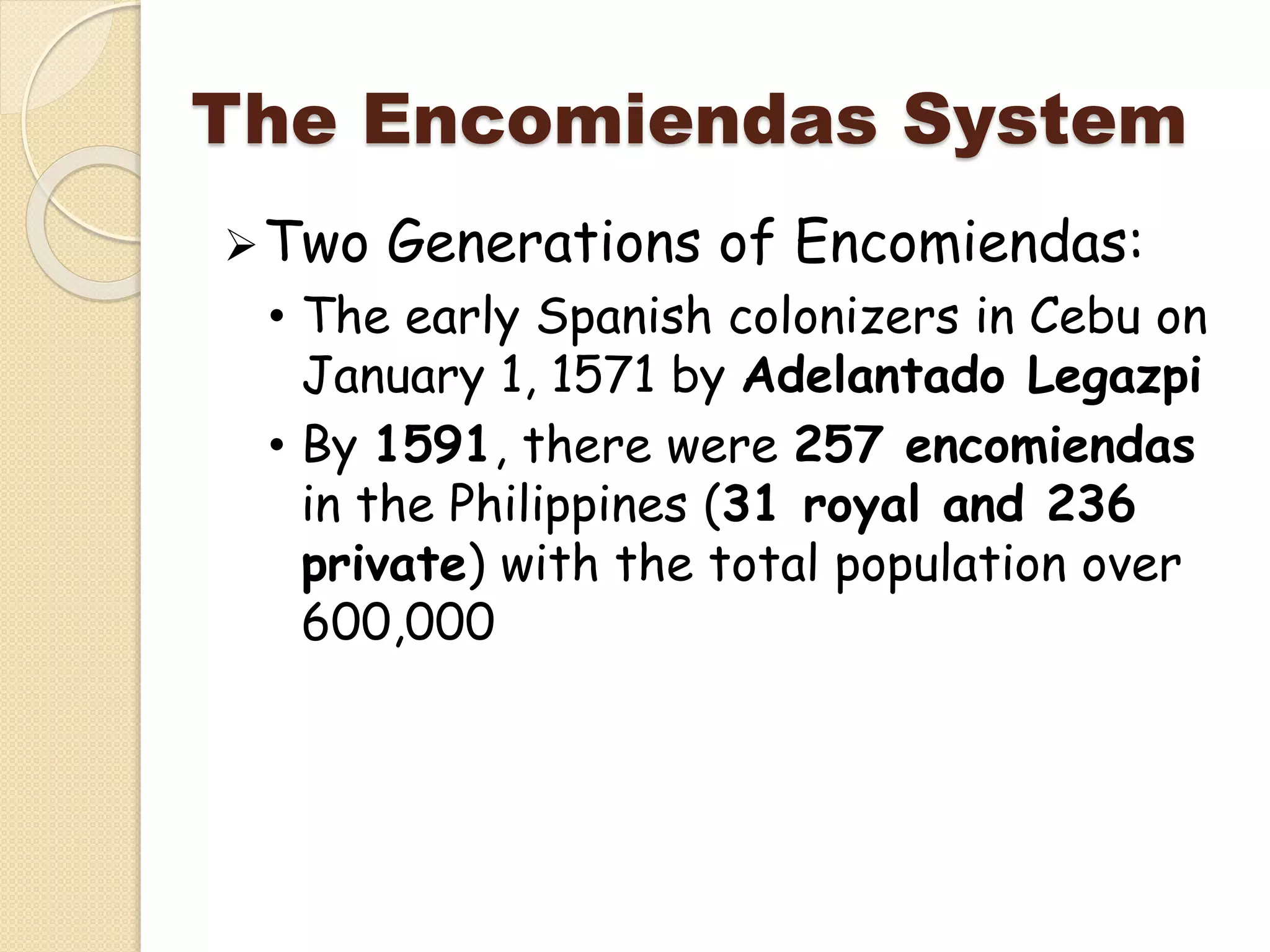 History : THE SPANISH COLONIAL SYSTEM | PPTX