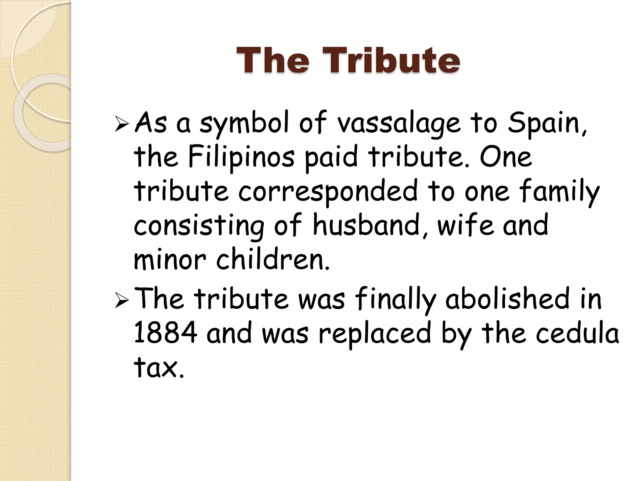 History : THE SPANISH COLONIAL SYSTEM | PPTX