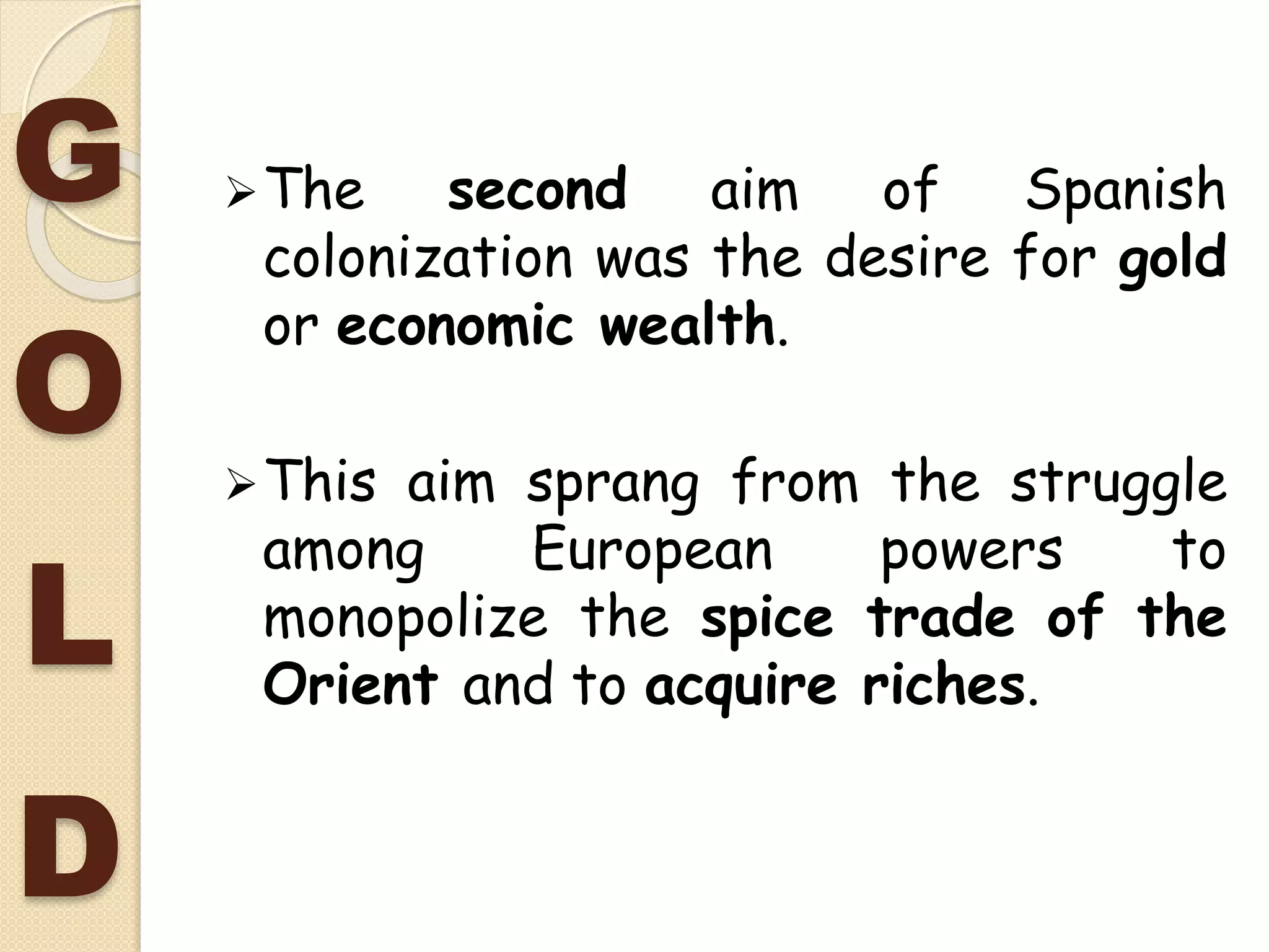History : THE SPANISH COLONIAL SYSTEM | PPTX